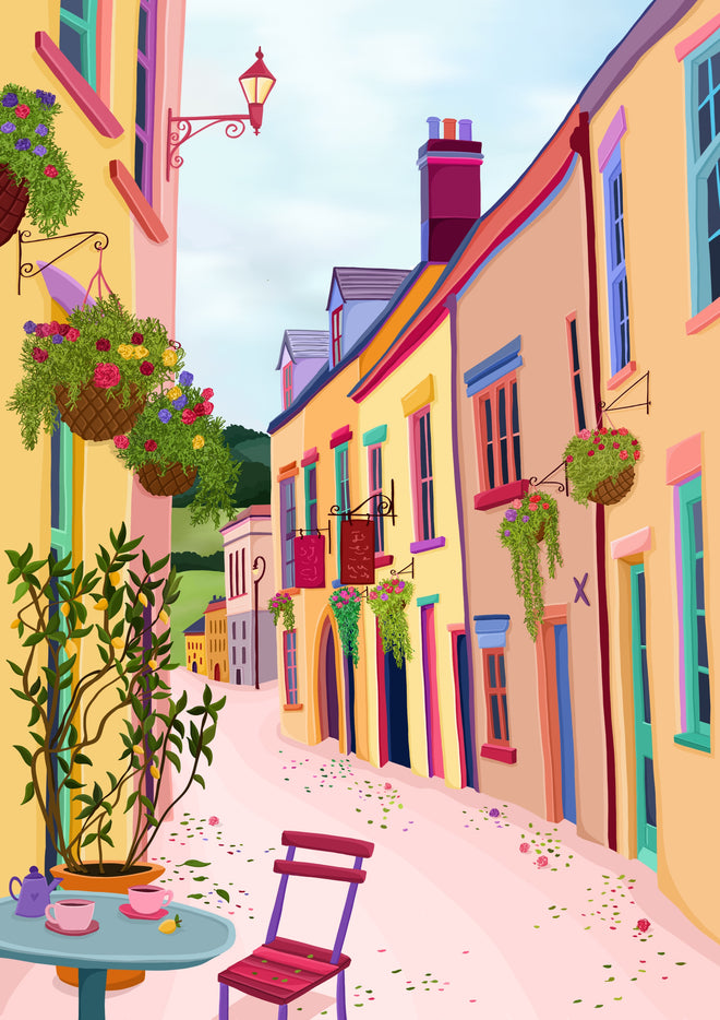 STROUD UNION STREET PRINT – Isabella Fay Arts